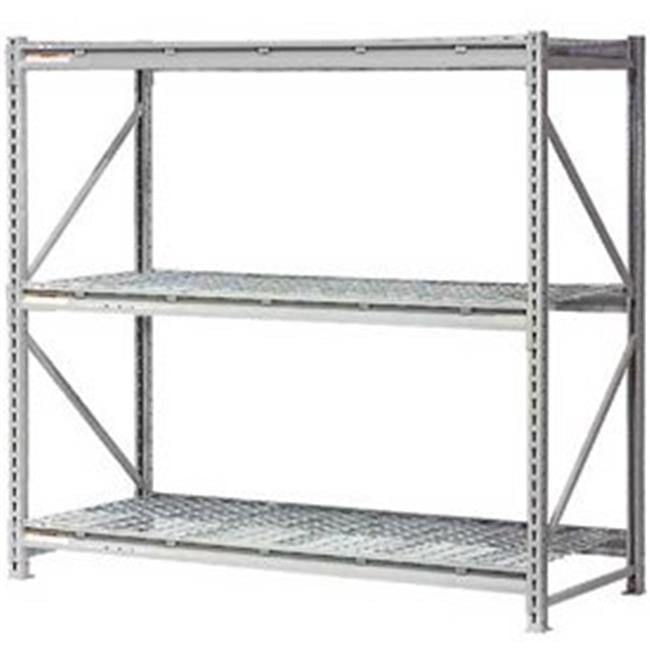 Extra High Capacity Bulk Rack with Wire Decking - 60 x 48 x 120 in ...