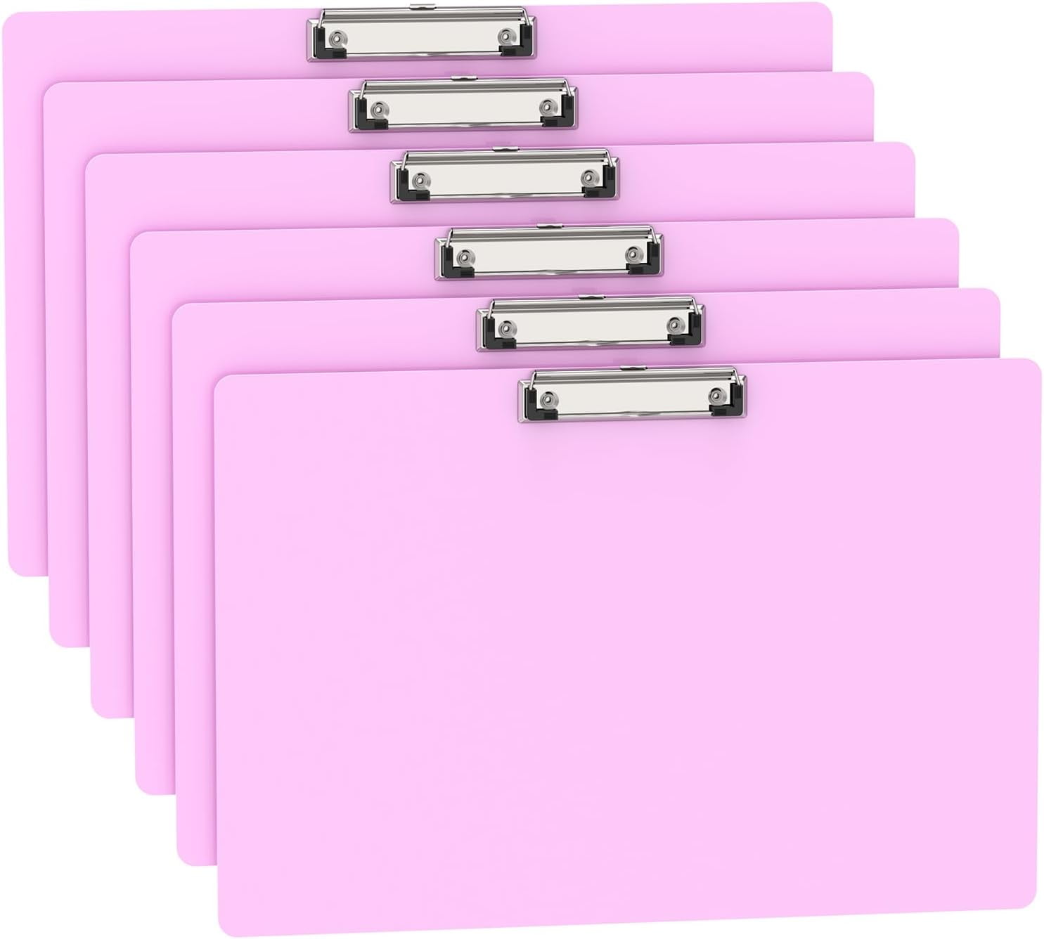 Extra Large 11x17 Clipboards, Plastic Pink Drawing Boards, Horizontal ...