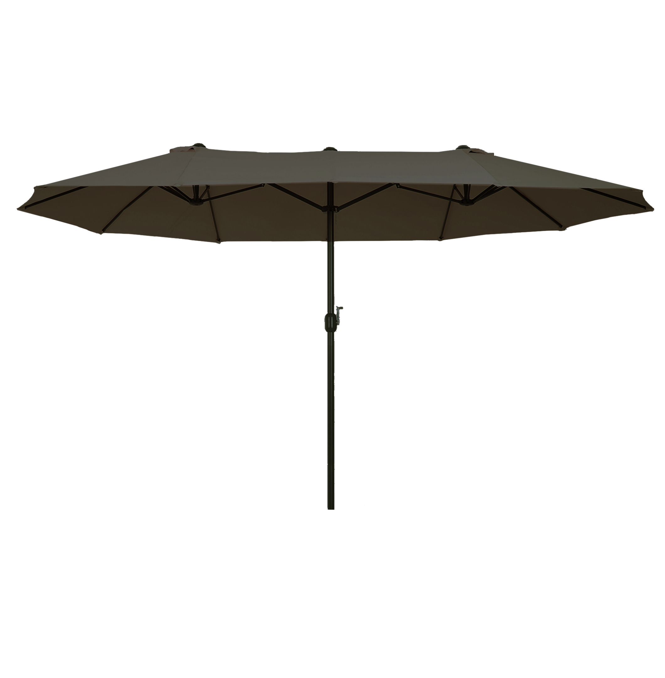 Extra Large 15ft Patio Umbrella, Double-Sided Outdoor Umbrella with ...