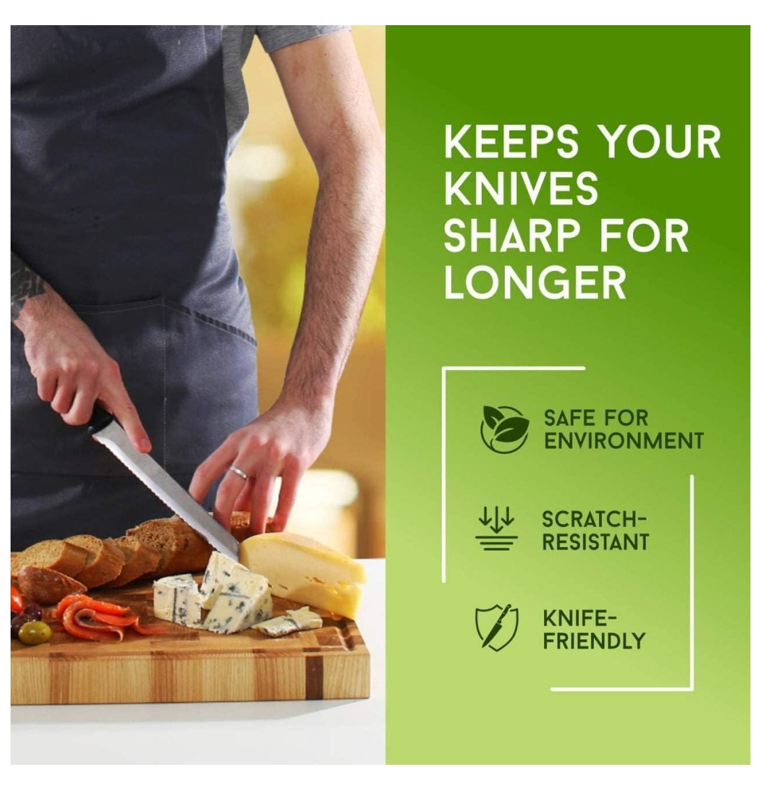 Extra Large 18 x 2 Inches Canadian Maple Round End Grain Chopping ...