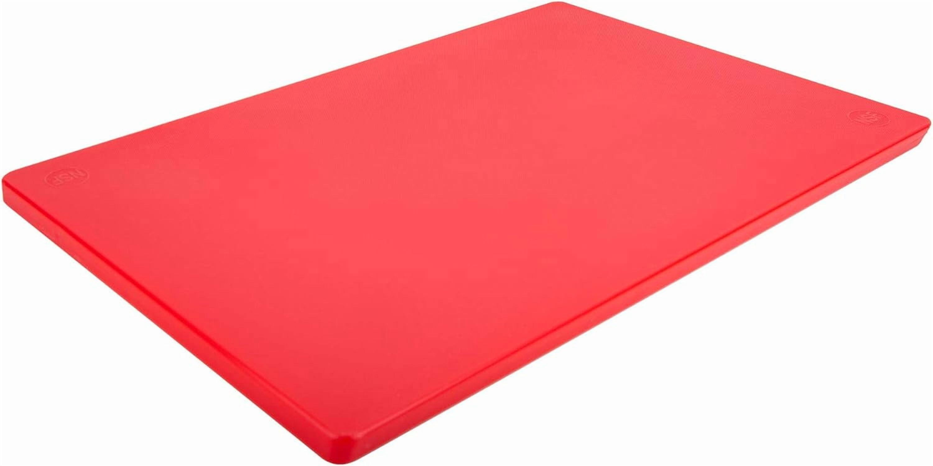 Extra Large 24 x 18 Brown Cutting Board - 1/2" Thick HDPE Plastic for ...