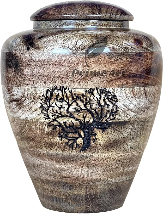 Extra Large 280 lbs - Wooden Urn Box - Decorative Urns - Burial Urns ...