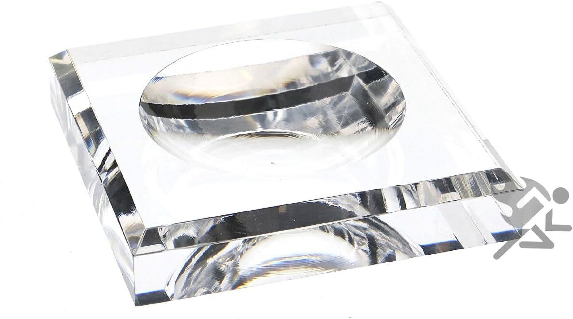 Extra Large 3.5" Square Dimple Block Display Stand with 2.5" Dimple ...