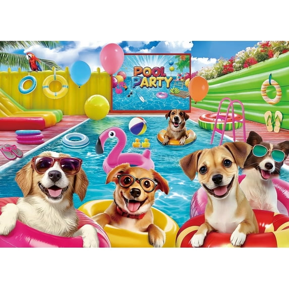 300 Piece Jigsaw Puzzles for Adults - Large Piece, 21" x 15" Full Size ...