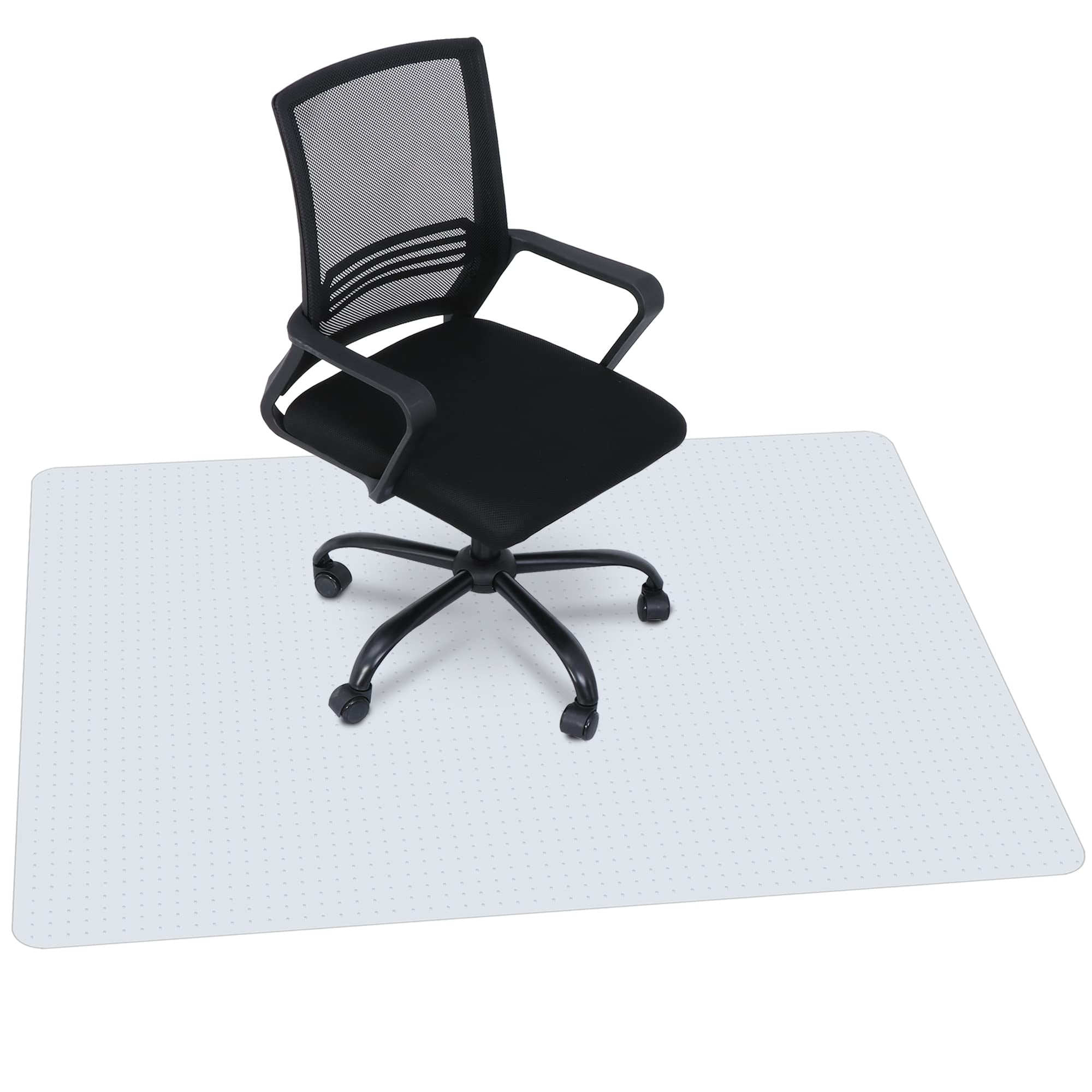 Extra Large 46x60 Office Mat, Heavy Duty PVC Floor Protector for ...