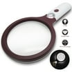 Equate Magnifier Handheld 2x Power 5" Acrylic Lens Magnifying Glass ...