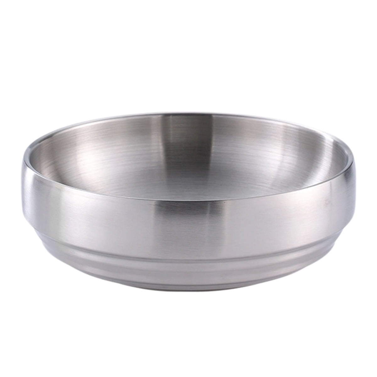 Extra Large 60 oz Salad Bowl, Stainless Steel Large Soup Bowl ...