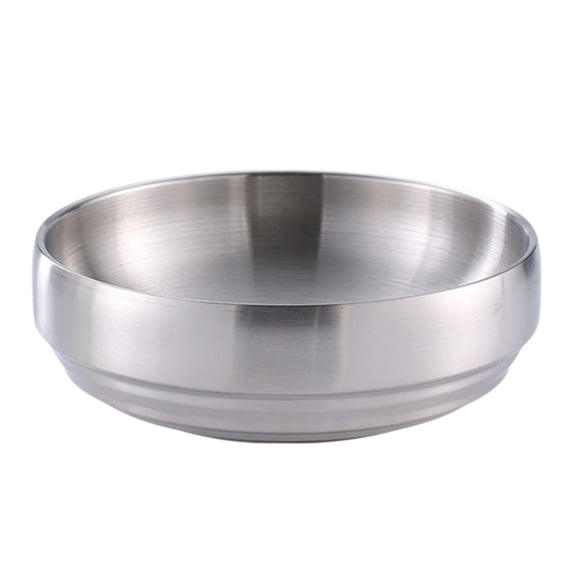 Extra Large 60 oz Salad Bowl, Stainless Steel Large Soup Bowl ...
