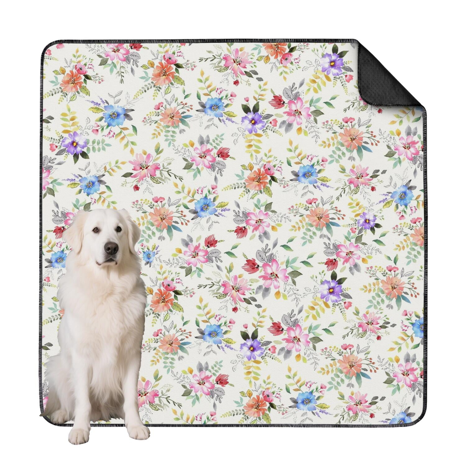 Extra Large 72x72 Inch Reusable Dog Pee Pads, Washable Potty Training ...