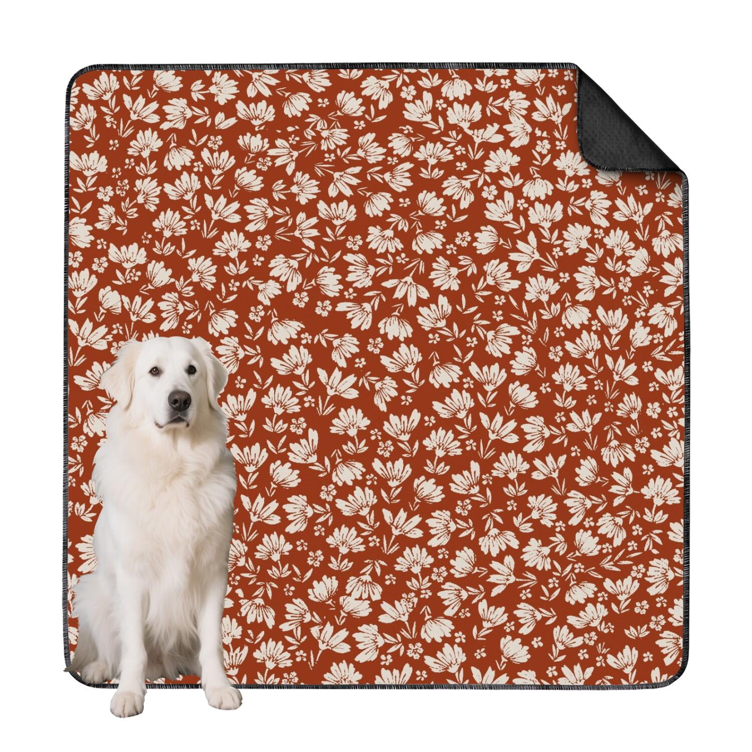 Extra Large 72x72 Inch Reusable Dog Pee Pads, Washable Potty Training ...