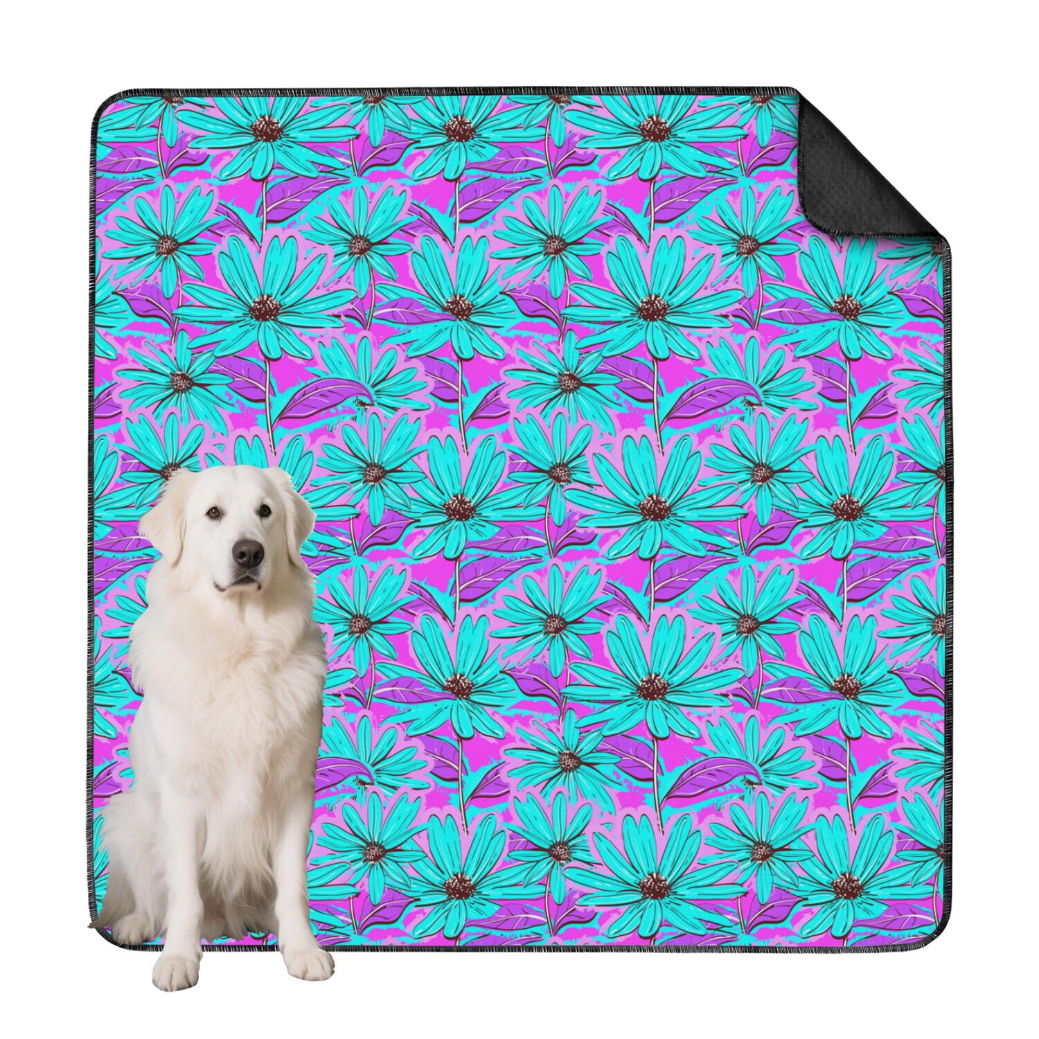 Extra Large 72x72 Inch Reusable Dog Pee Pads, Washable Potty Training ...