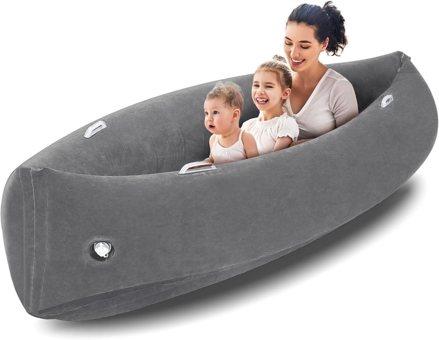 Extra Large 80/60 Inch Comfy Peapod Sensory Chair for Kids with Autism ...