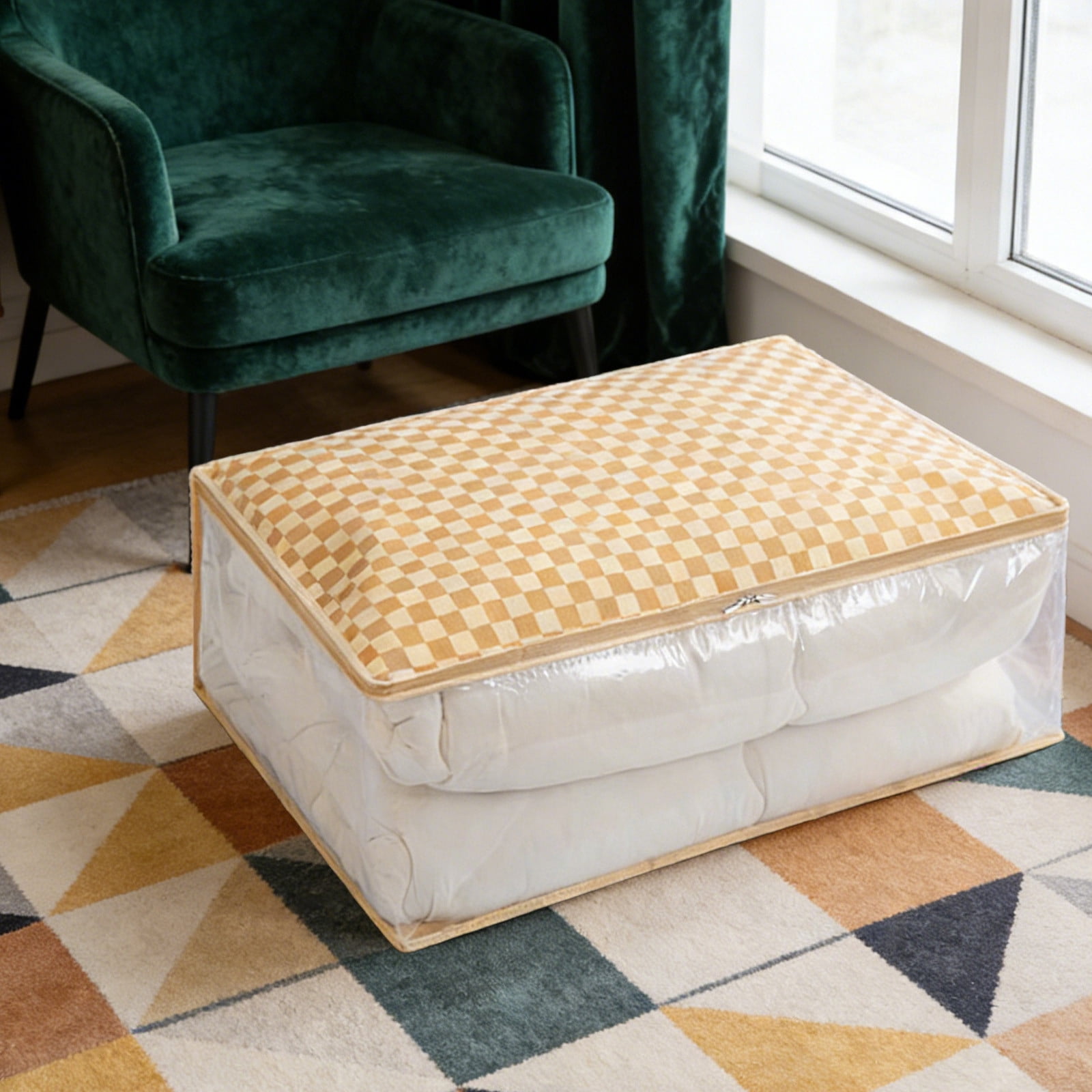 Extra Large 85L Clear Storage Bags, Waterproof Heavy Duty Zipper ...