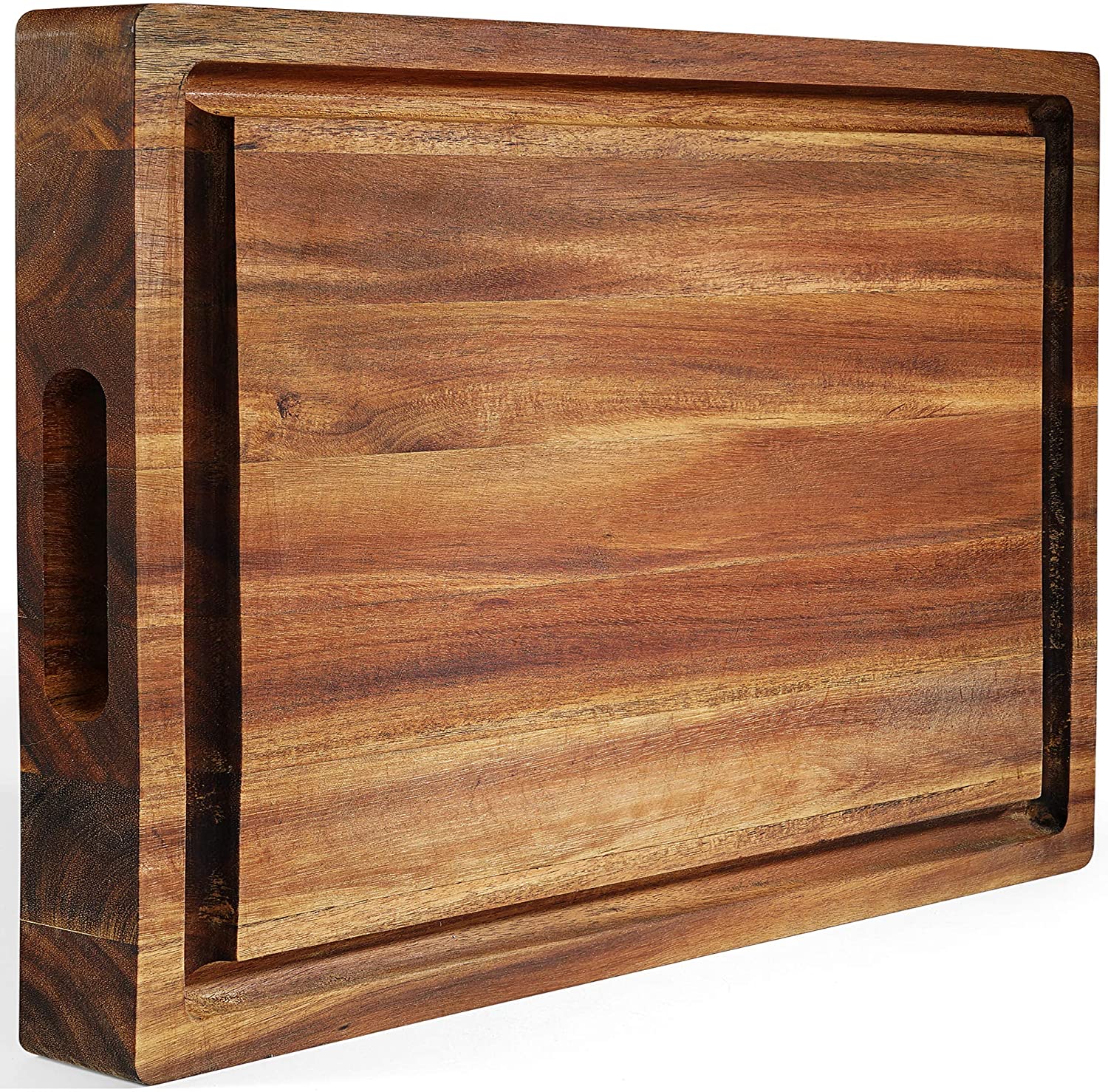 Extra Large Acacia Wood Cutting Board (16x12x1.5in) | Butcher Block ...