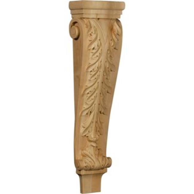 Extra Large Acanthus Pilaster Corbel - Hard Maple - Walmart.com