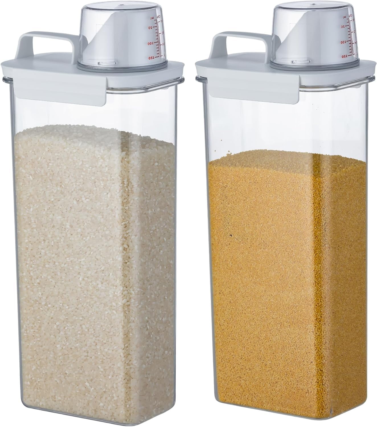 Extra Large Airtight Food Storage Containers with Lids, Pack Airtight ...