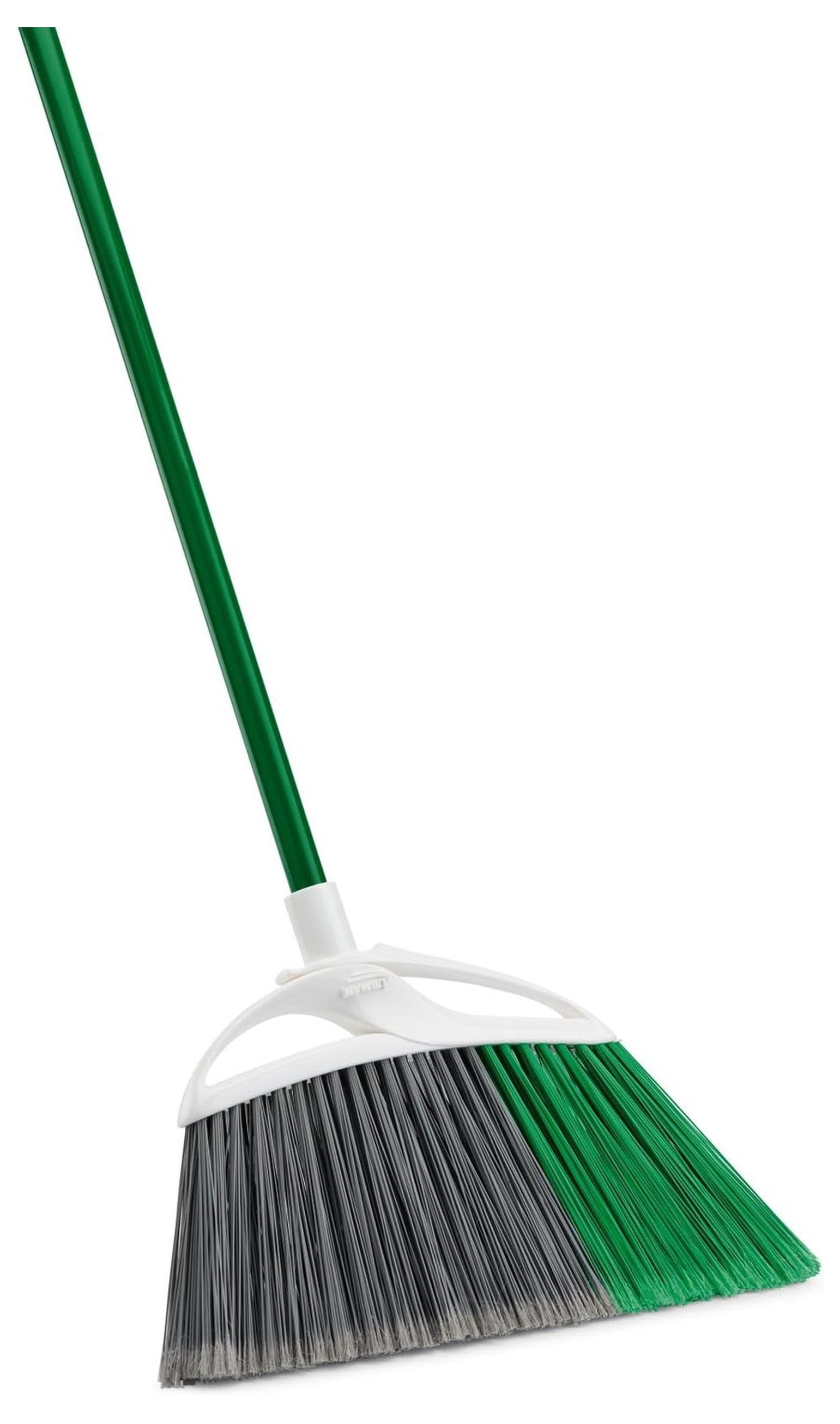 Extra Large Angle Broom - 55” Steel Handle, Recycled Fibers - Indoor ...