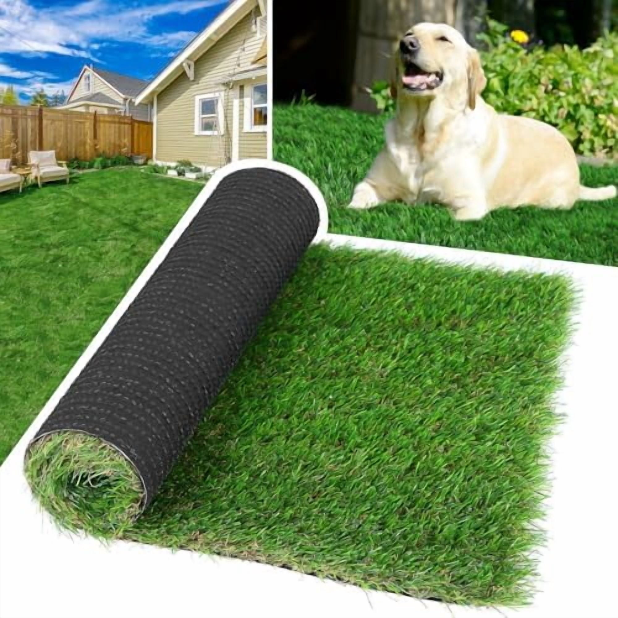Extra Large Artificial Grass Pee Pads for Dogs Potty Training, 4FT X ...
