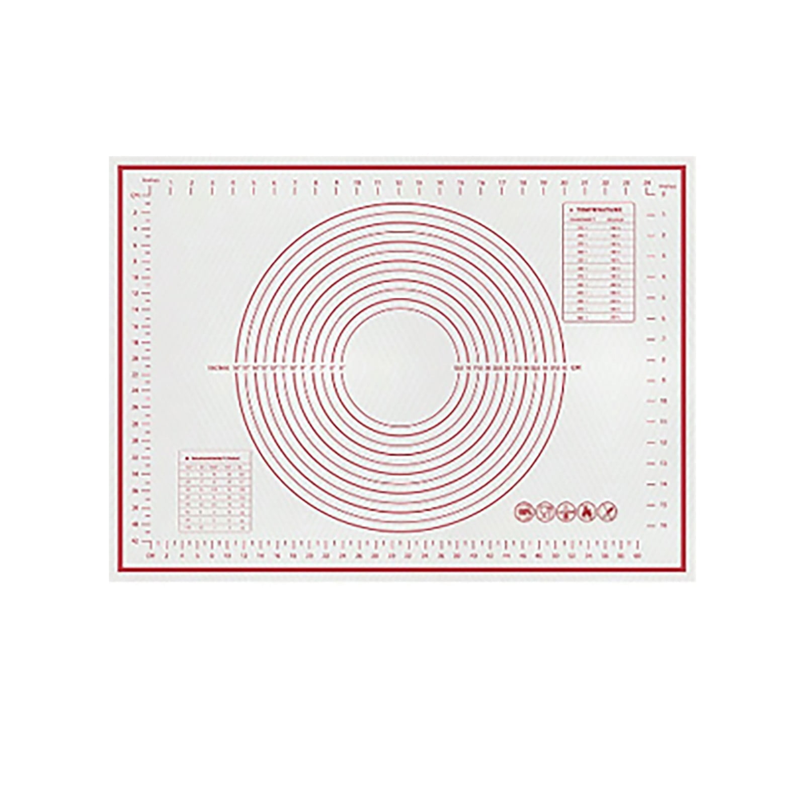 Extra Large Baking Mat With Measurements Non Stick EVA Baking Mat For ...