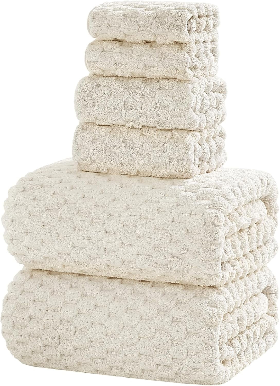 Extra Large Bath Towel Set of 6 (40"x80"),Oversized Bath Sheet Super ...
