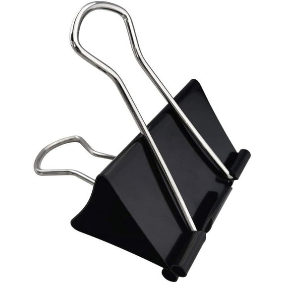 Extra Large Binder Clips 2.4-Inch (12 Pack), Big Paper Clamps for ...