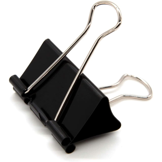Extra Large Binder Clips 2.4-Inch (24 Pack), Big Paper Clamps for ...