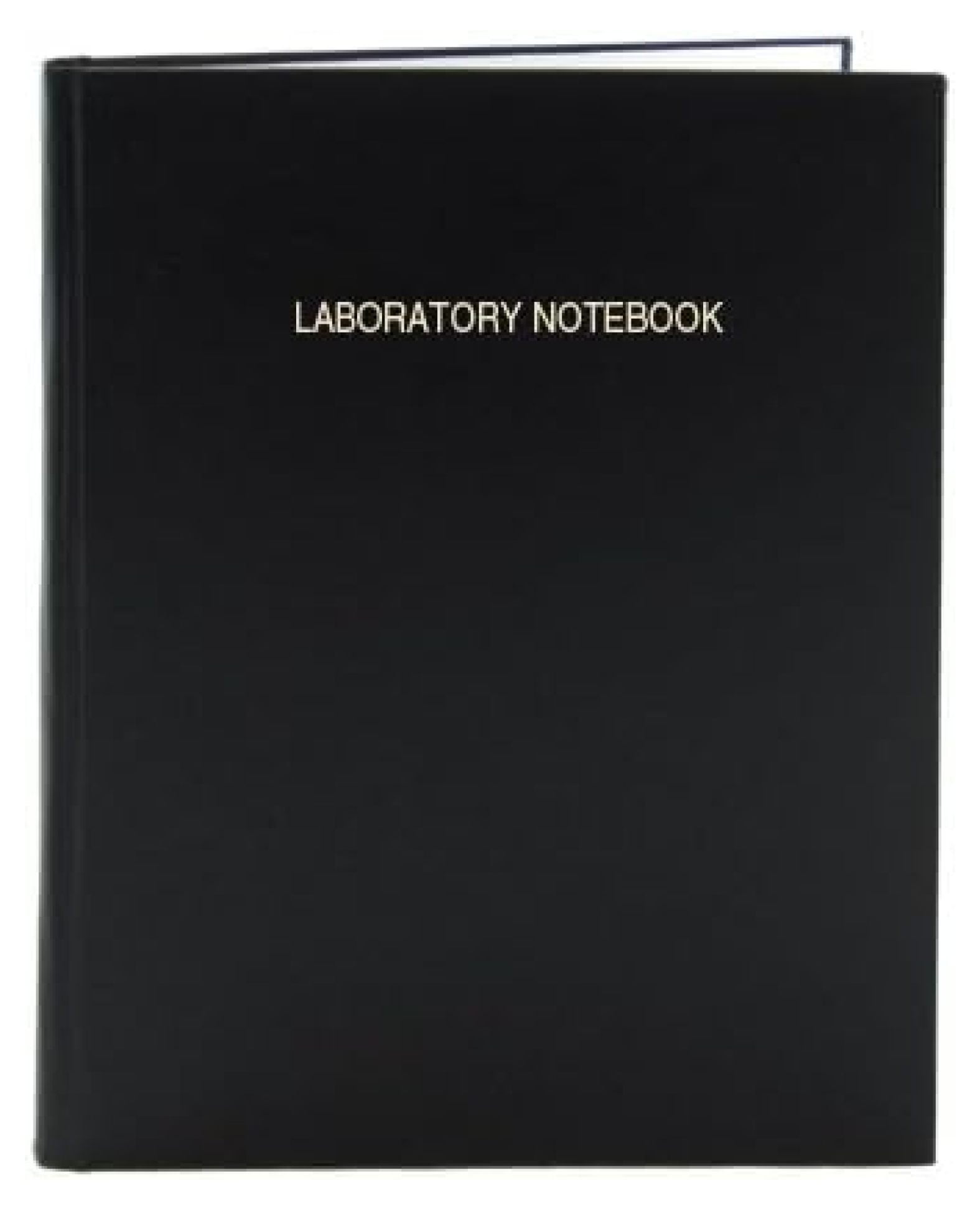 Extra Large Black Lab Notebook - 96 Pages (.25" Ruled Format), 8 7/8" x ...