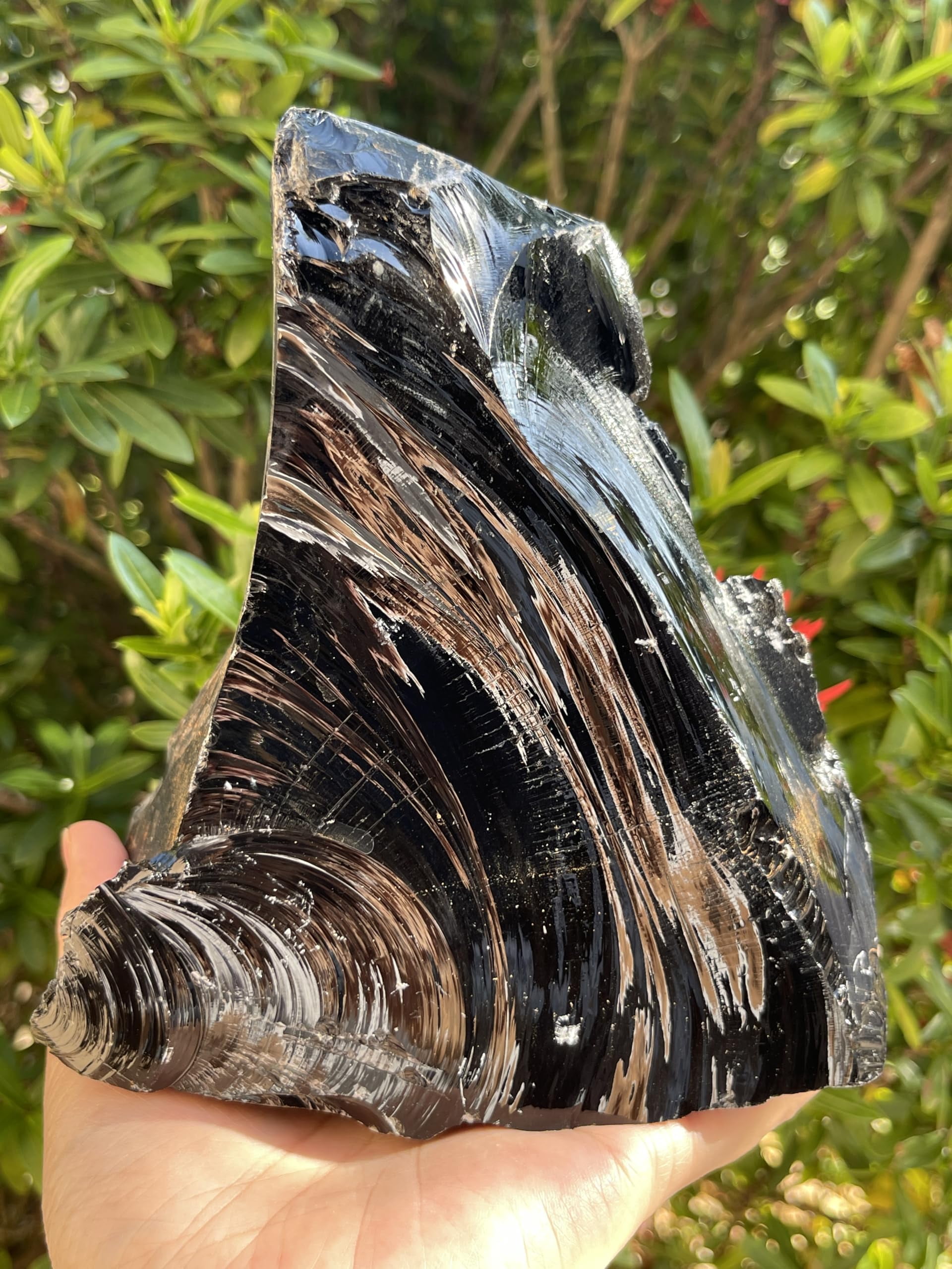 Extra Large Black Obsidian Rough Stones, 3-10" Natural Black Obsidian ...
