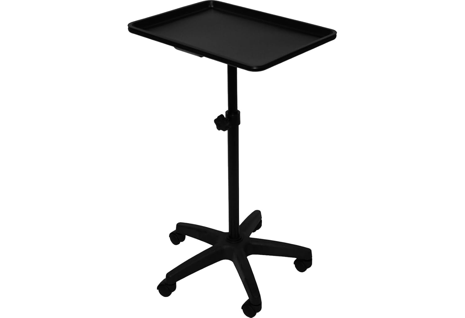 Extra Large Black Steel Rolling Mayo Instrument Work Tray, 21.5" x 15. ...