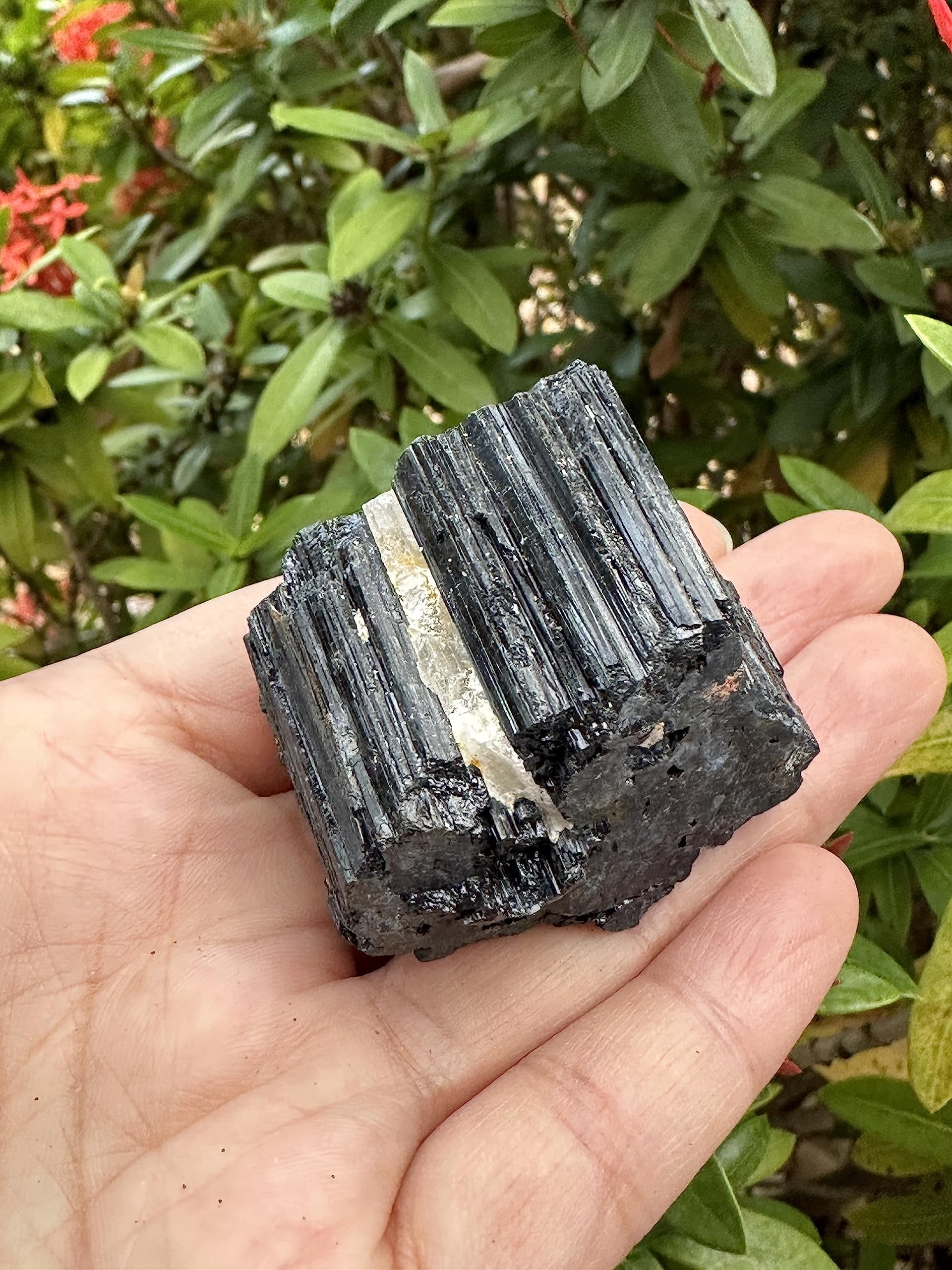 Extra Large Black Tourmaline Chunk / Rod / Log, Natural Rough Black ...