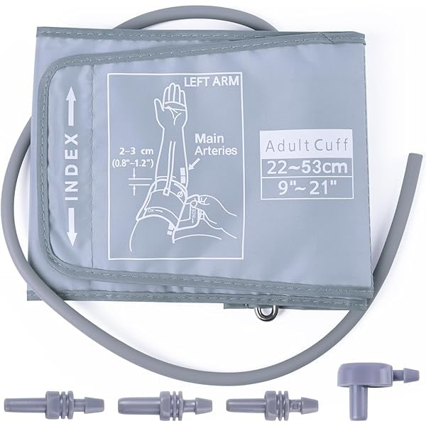 Extra Large Blood Pressure Cuff : AILE Universal 9-21" XL Blood ...