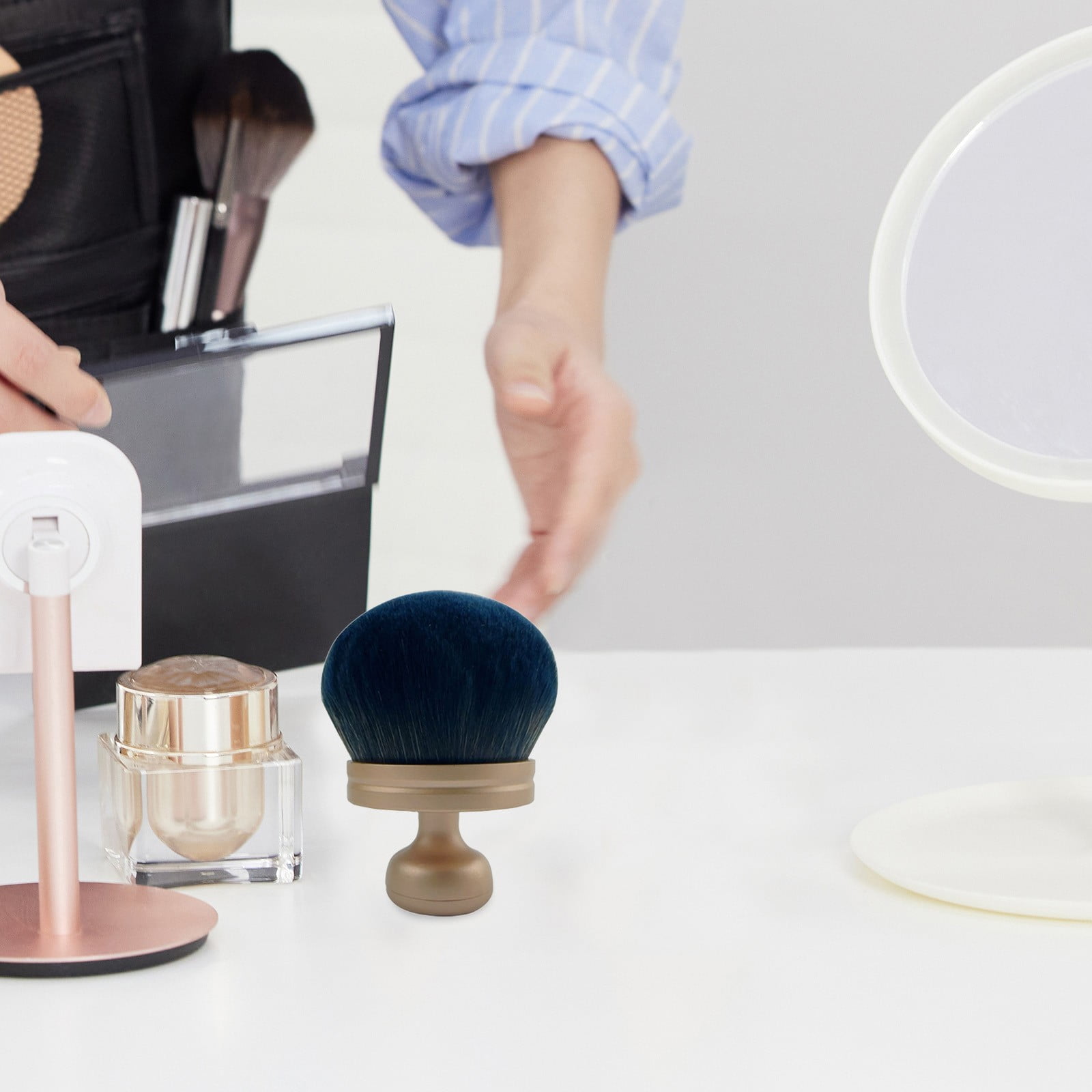 Extra Large Body Makeup Brush for Self Tanner – 3 Inch Kabuki Brush for ...