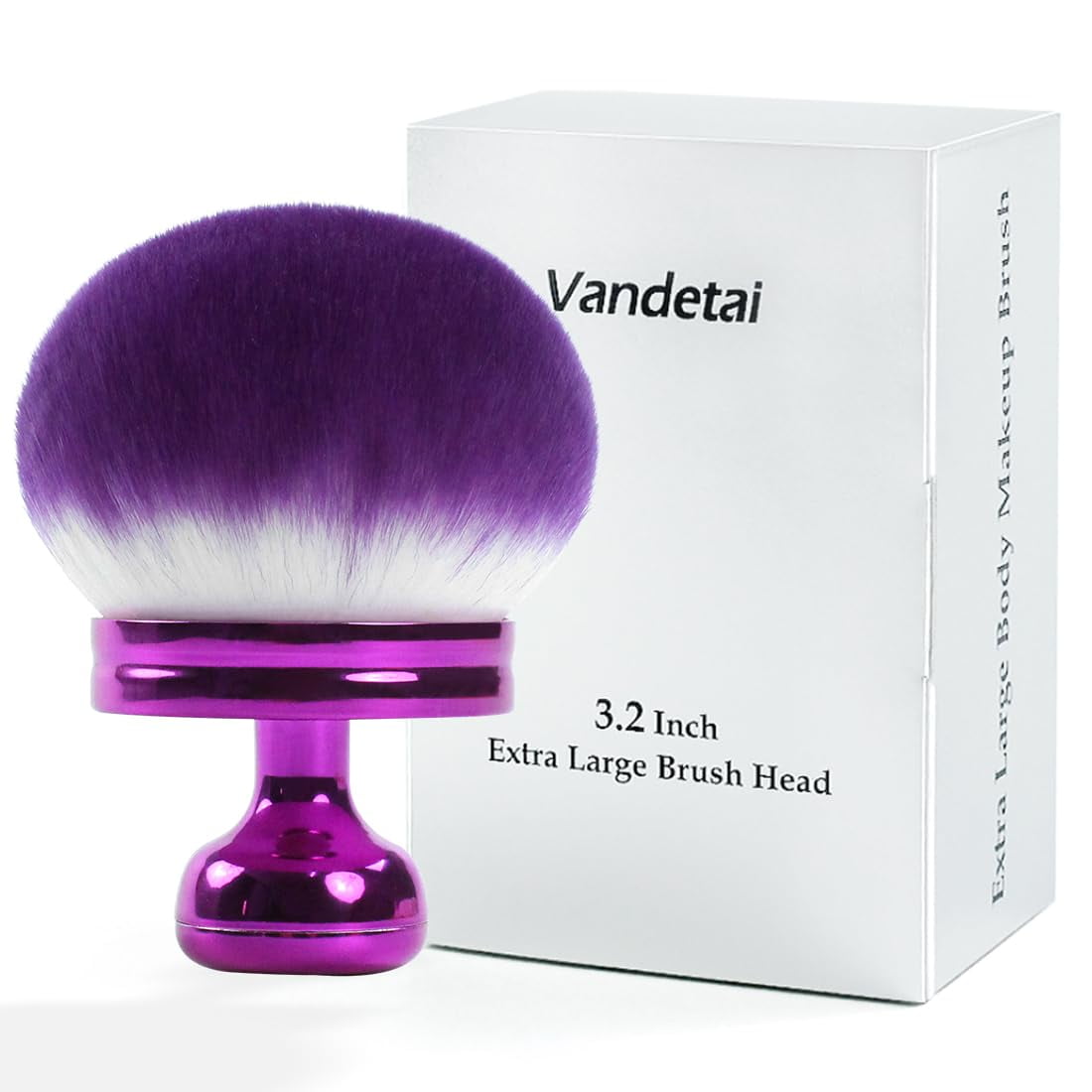 Extra Large Body Makeup SSF20 Brush for Self Leg Makeup & Bronzer Self Tan Applicator, 80mm Wide ...