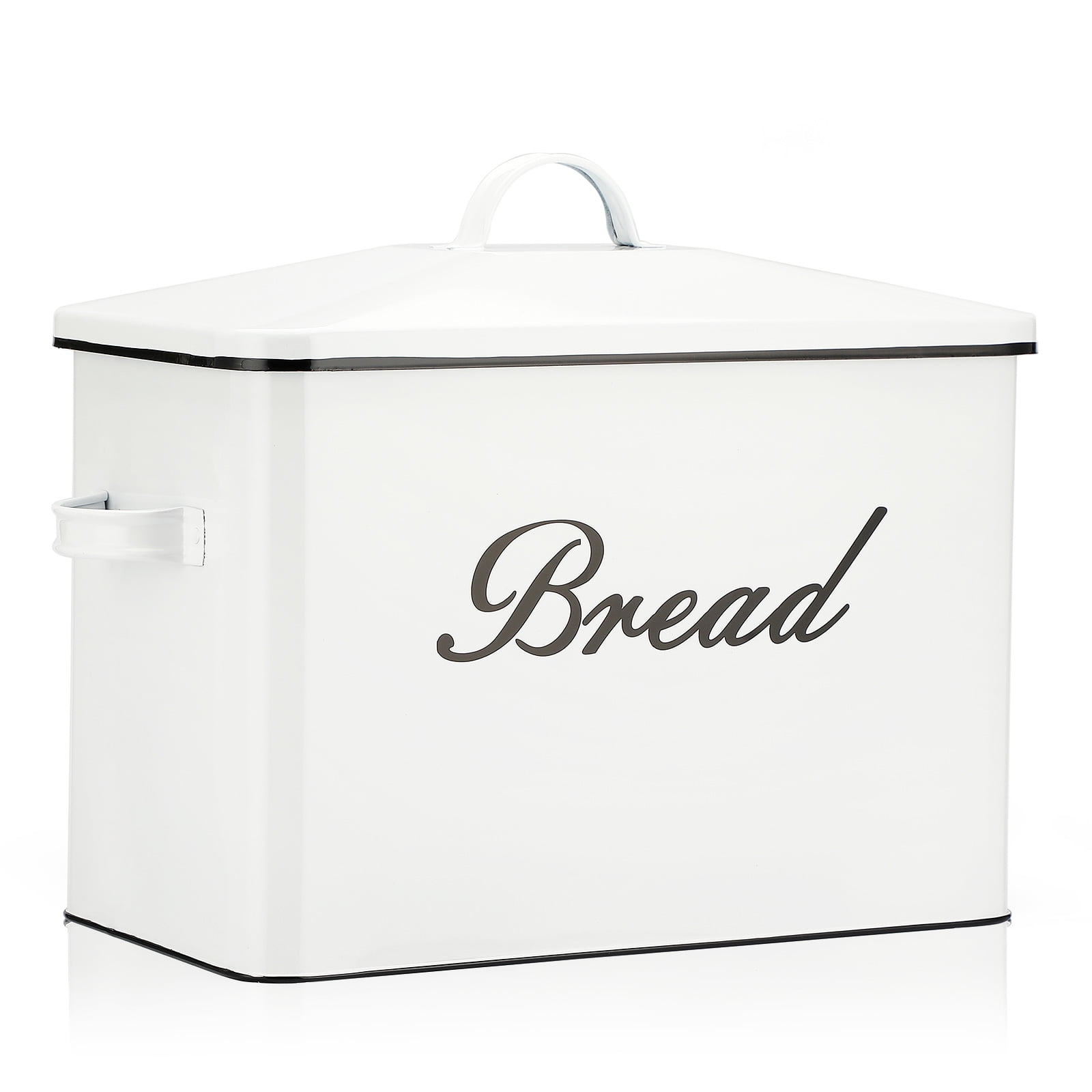Extra Large Bread Box for Kitchen Countertop, Vintage Farmhouse Retro ...