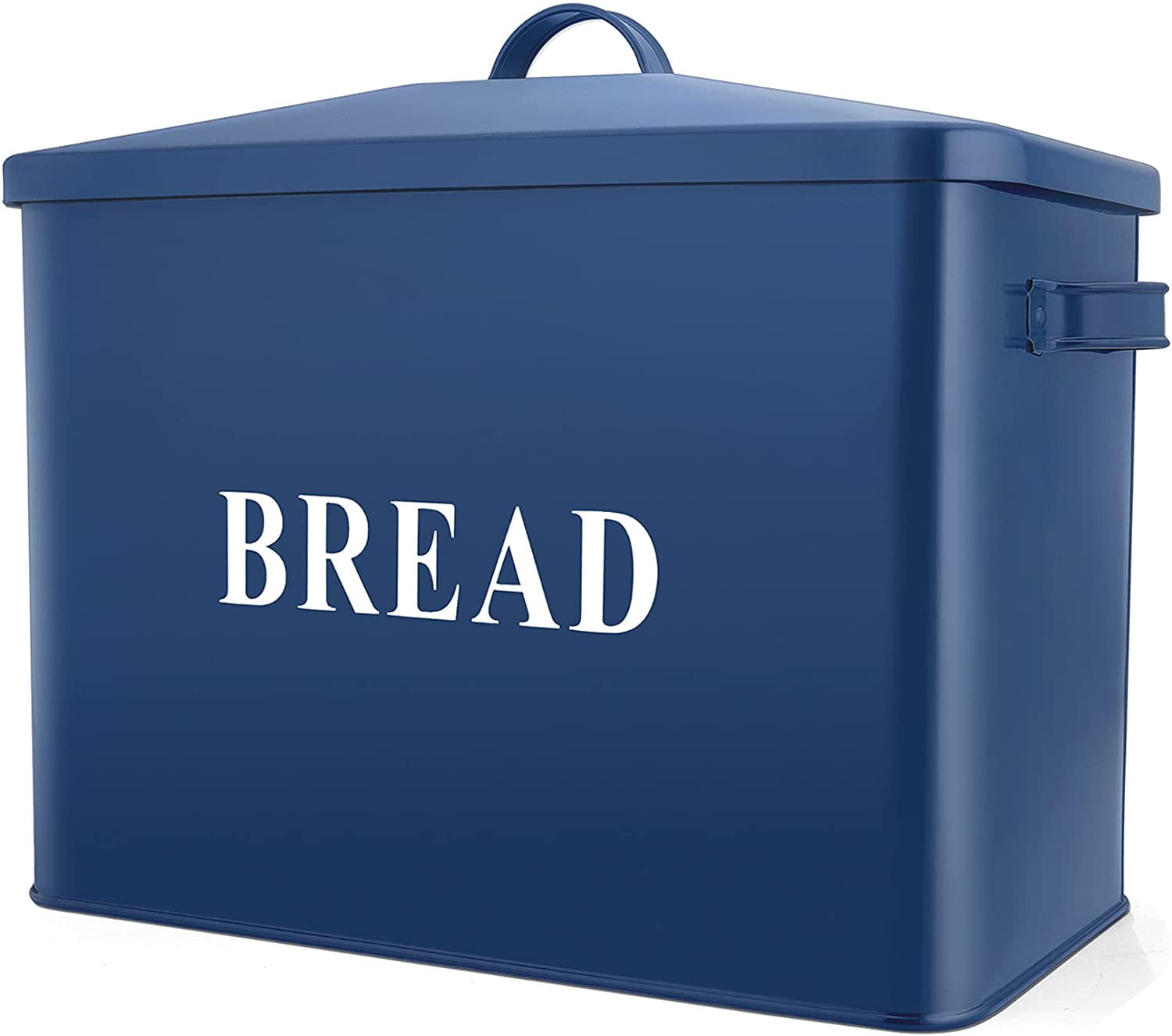 Extra Large Bread Box with Lid, Metal Bread Storage Container for ...