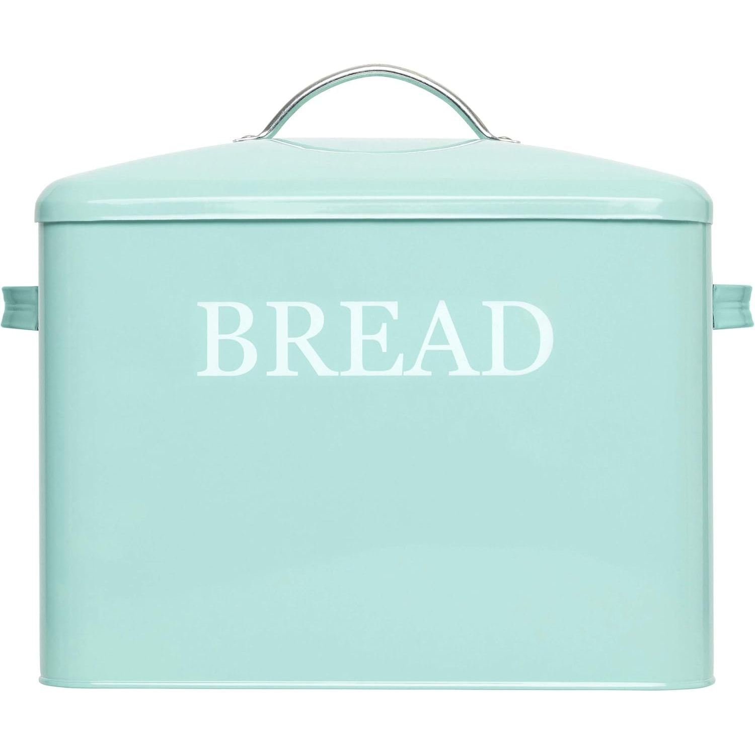 Extra Large Bread Box Teal - Bread Boxes For Kitchen Counter Holds 2 ...