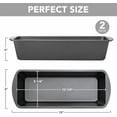 Extra Large Bread Pan, 13" x 5" Long Loaf Pan, Nonstick Baking Pan ...