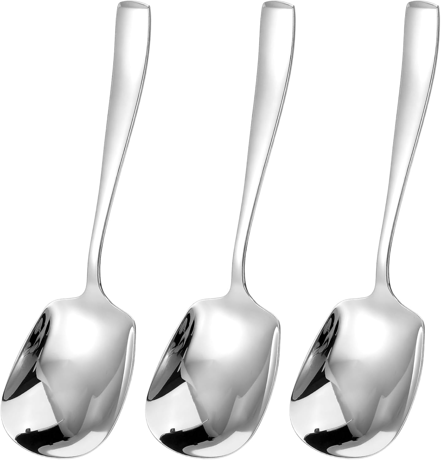 Extra-Large Buffet Serving Spoons, 9.57 x 2.83 Inch Stainless Steel ...