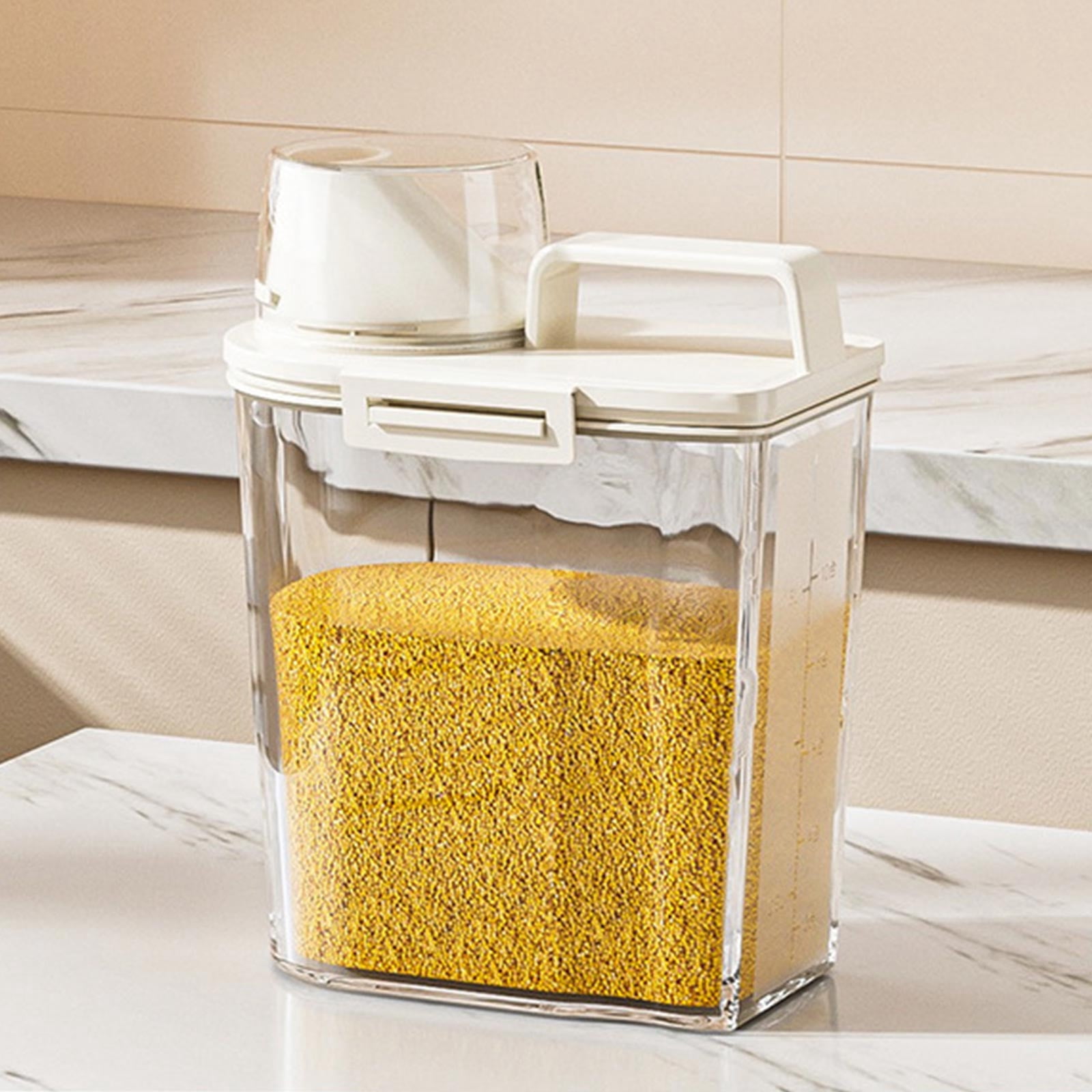 Extra Large Bulk Food Storage Containers with Airtight Lids for Flour ...