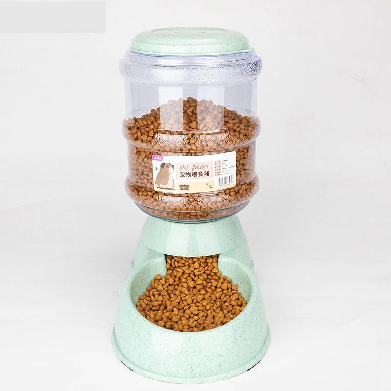 Extra Large Capacity Automatic Pet Feeder Bowl Dog Feeding Device Water ...