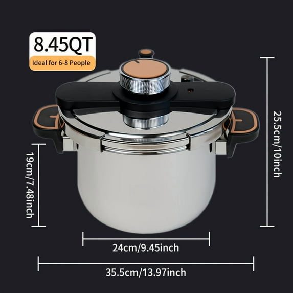 Extra Large Capacity Commercial-Grade Stainless Steel Pressure Canner ...