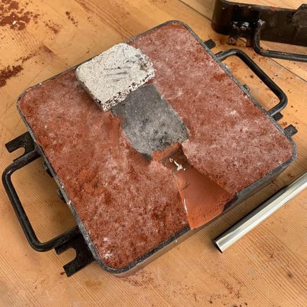 Extra Large Cast Iron 2-Part Sand Casting Flask Mold Frame (10x10x5 ...