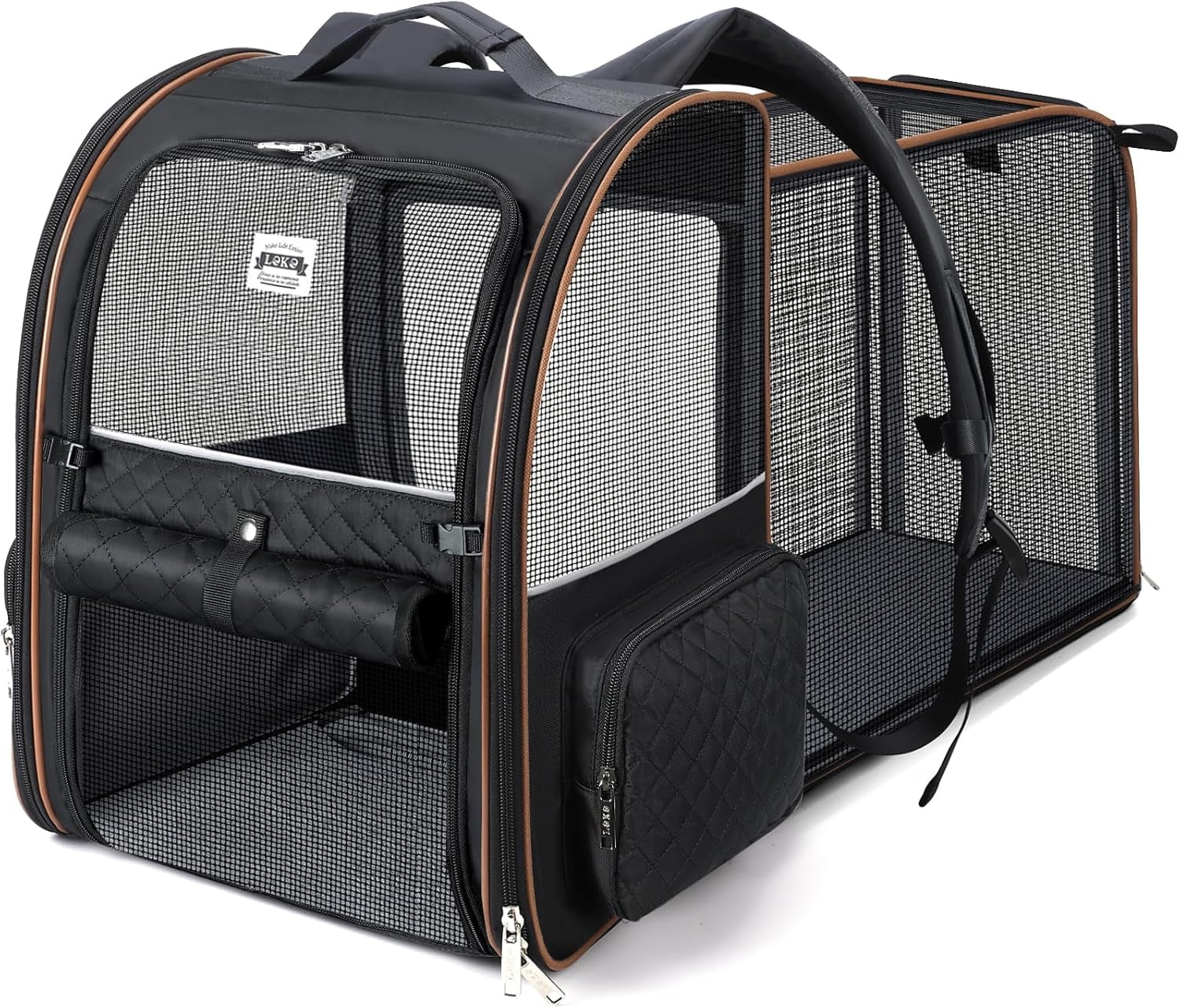 Extra Large Cat Backpack Carrier Expandable Pet Carrier Backpack for ...