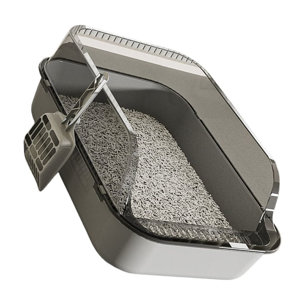 Extra Large Cats Litter Box High Side Splashing Thickened Construction ...
