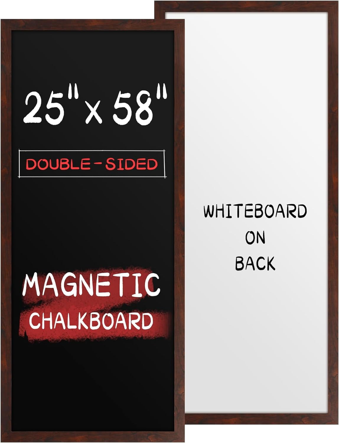 Extra Large Chalkboard 58"x 25" Gigantic Magnetic Chalkboard for Wall ...