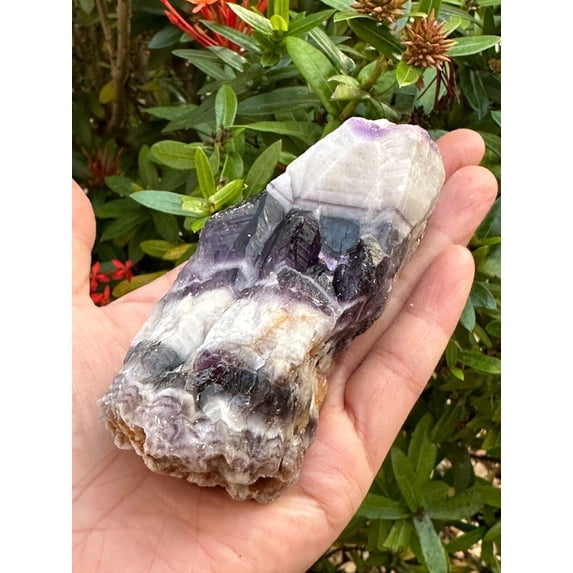 Extra Large Chevron Amethyst Rough Stone for Dispelling Fear and ...