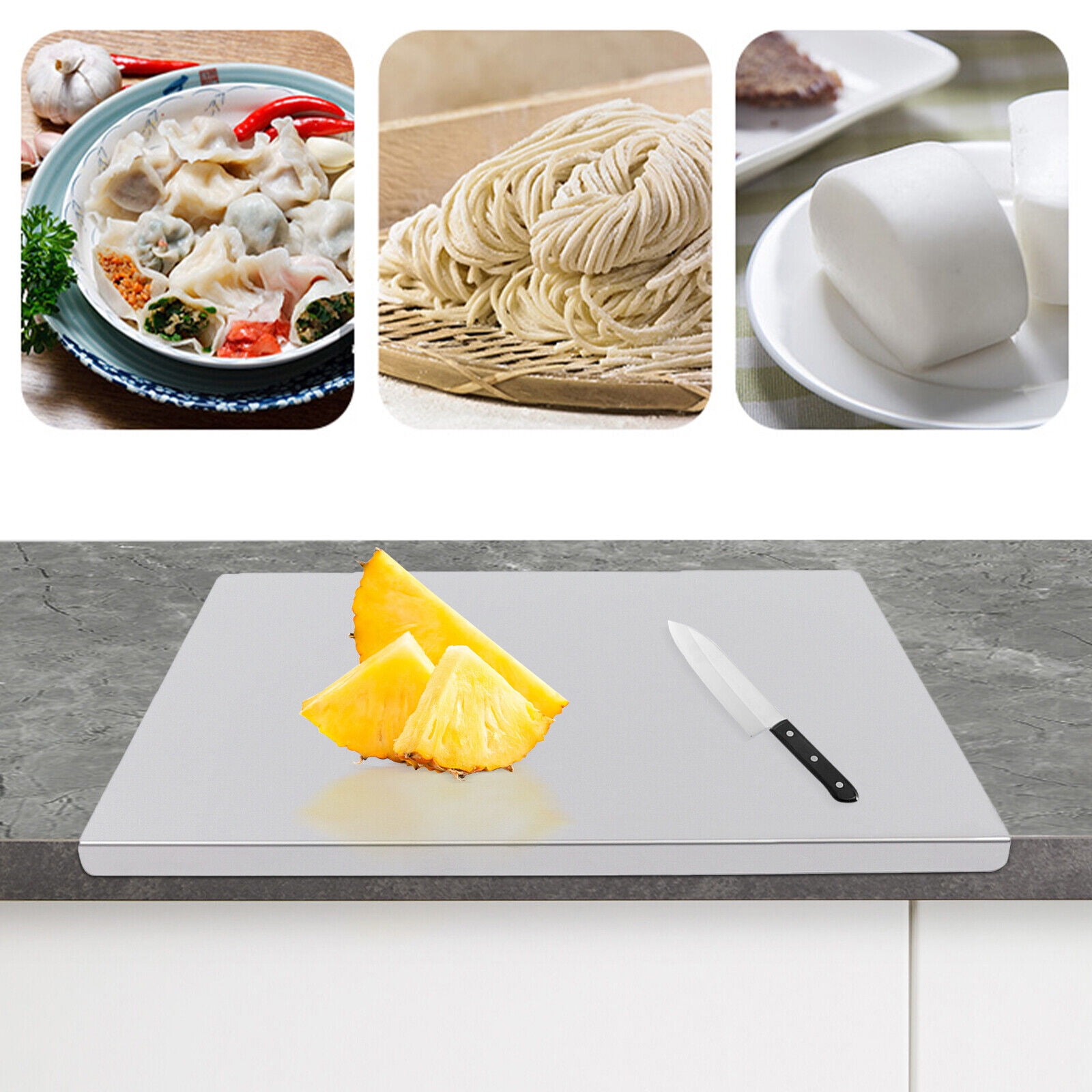 Extra Large Chopping Boards, 201 Stainless Steel Heavy Duty Chopping ...