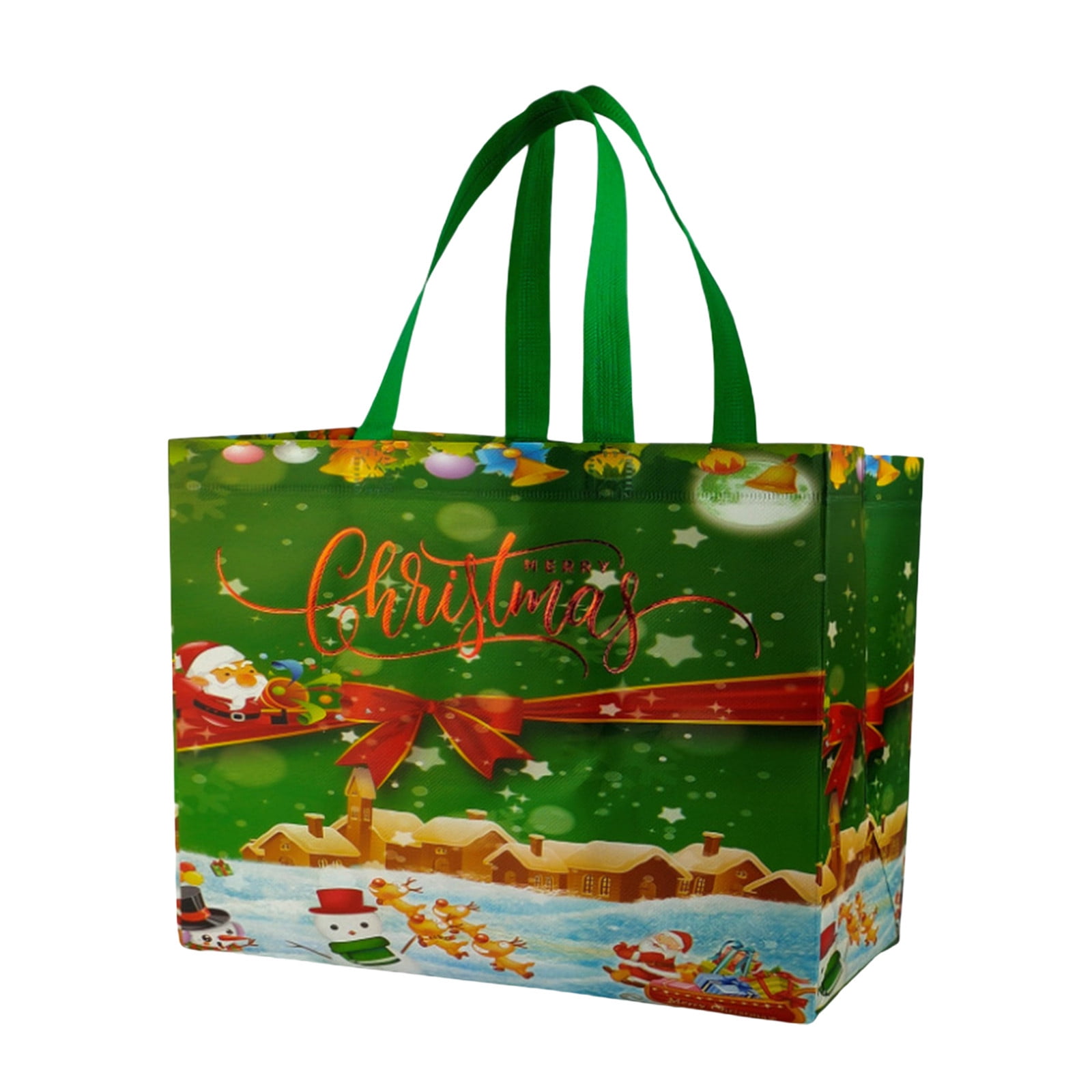 Extra Large Christmas Gift Bags, Reusable Tote Bags with Handle Non ...