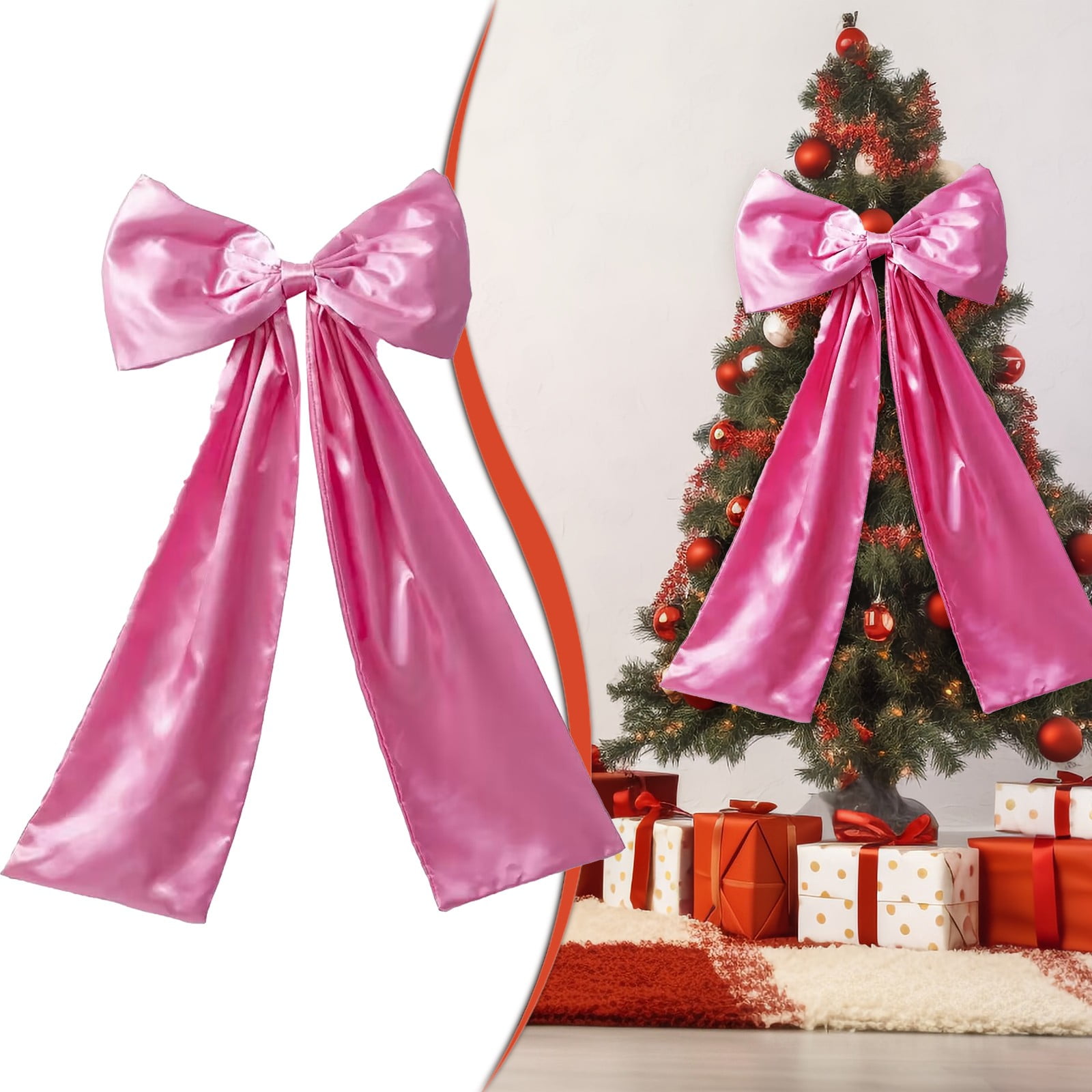 Extra Large Christmas Velvet Bow for Home Party Wedding Car Holiday ...