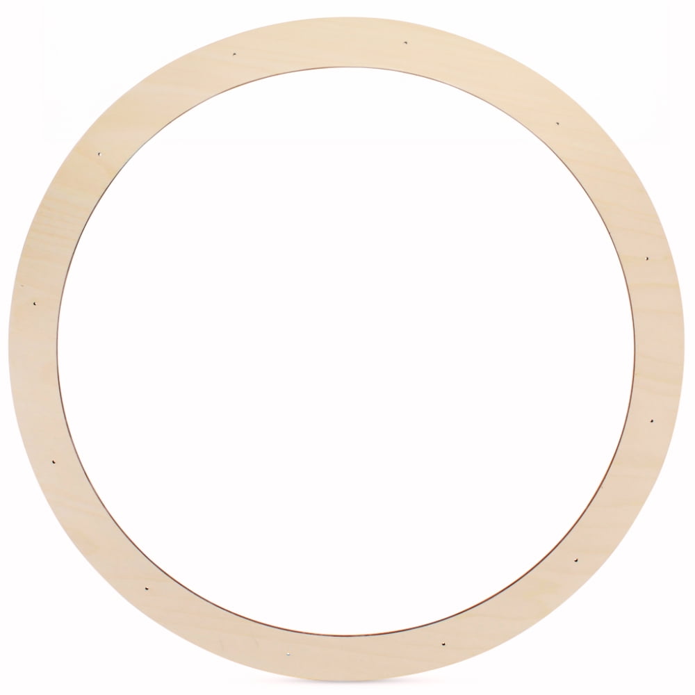 Extra-Large Christmas Wreath Frame 30-inch Diameter, Pack of 1 Wood ...